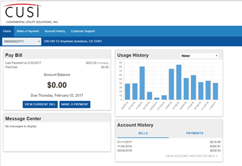 Customer Web Portal - CUSI